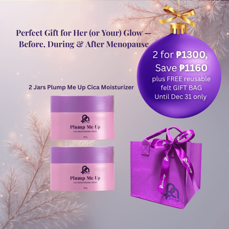 2 Jars Plump Me Up Moisturizing Cica Face Cream - ProAge Beauty