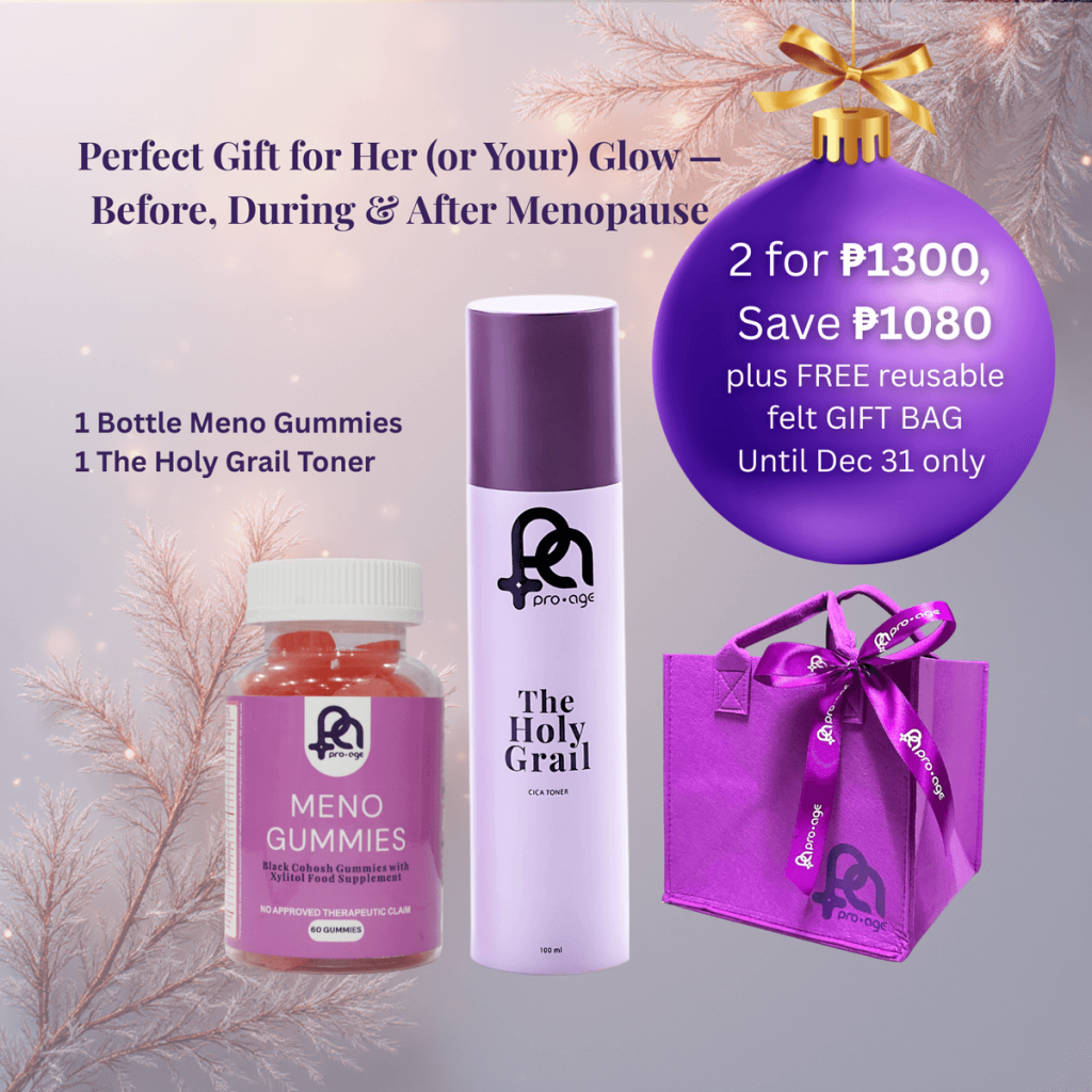 ProAge Beauty Meno Gummies & The Holy Grail Cica Toner - ProAge Beauty